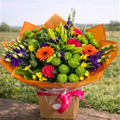 Spring burst bouquet